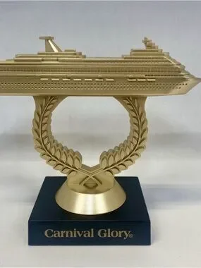 Carnival | Other | Carnival Glory Ship On A Stick Trivia Trophy | Poshmark